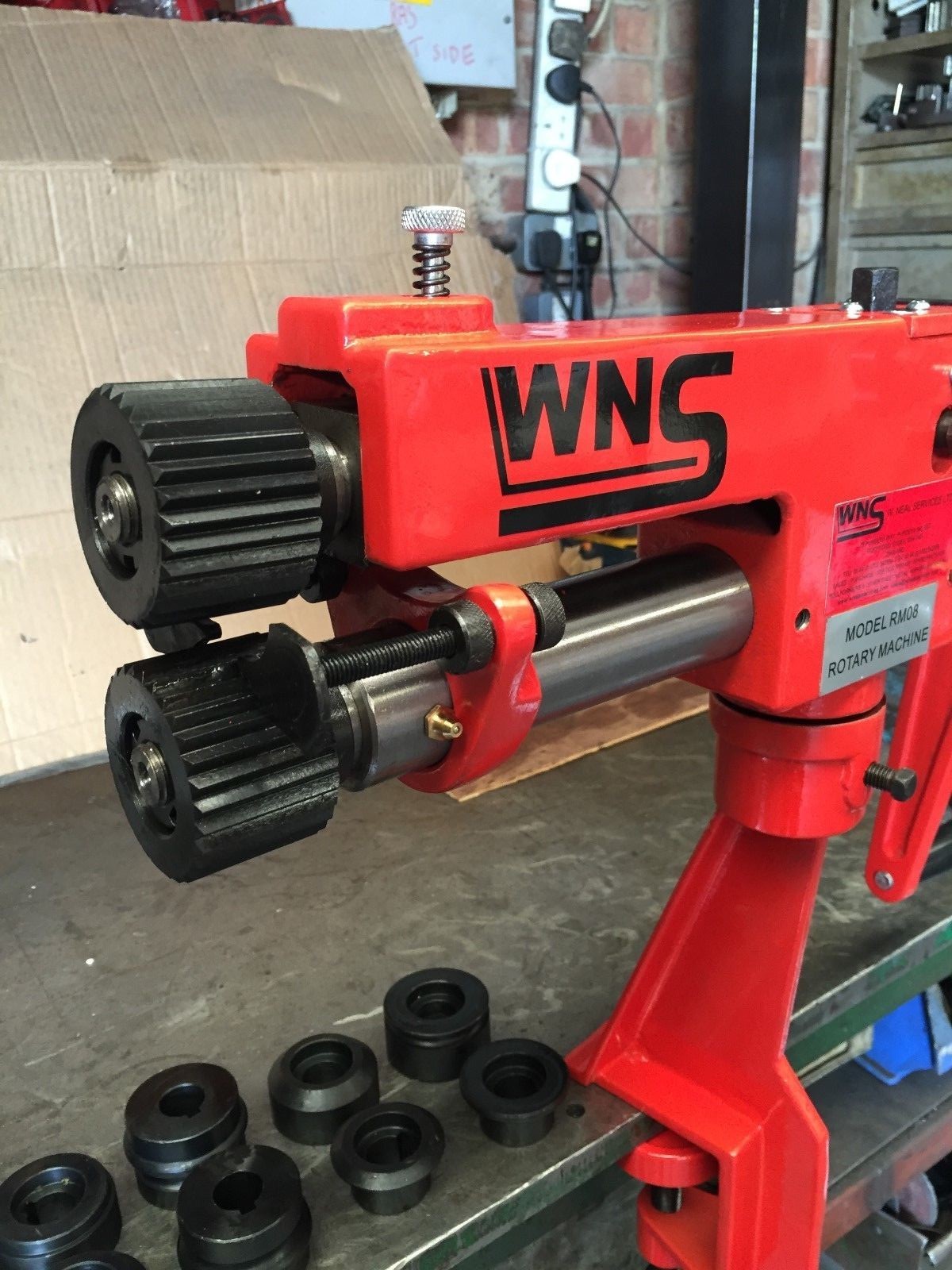 WNS 177mm x 1.0mm Hand Swager Swage Tool Rotary Jenny Bead Former ...