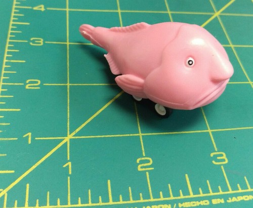 Archie Mcphee Racing Blobfish pink color - it's a pull back quick ...