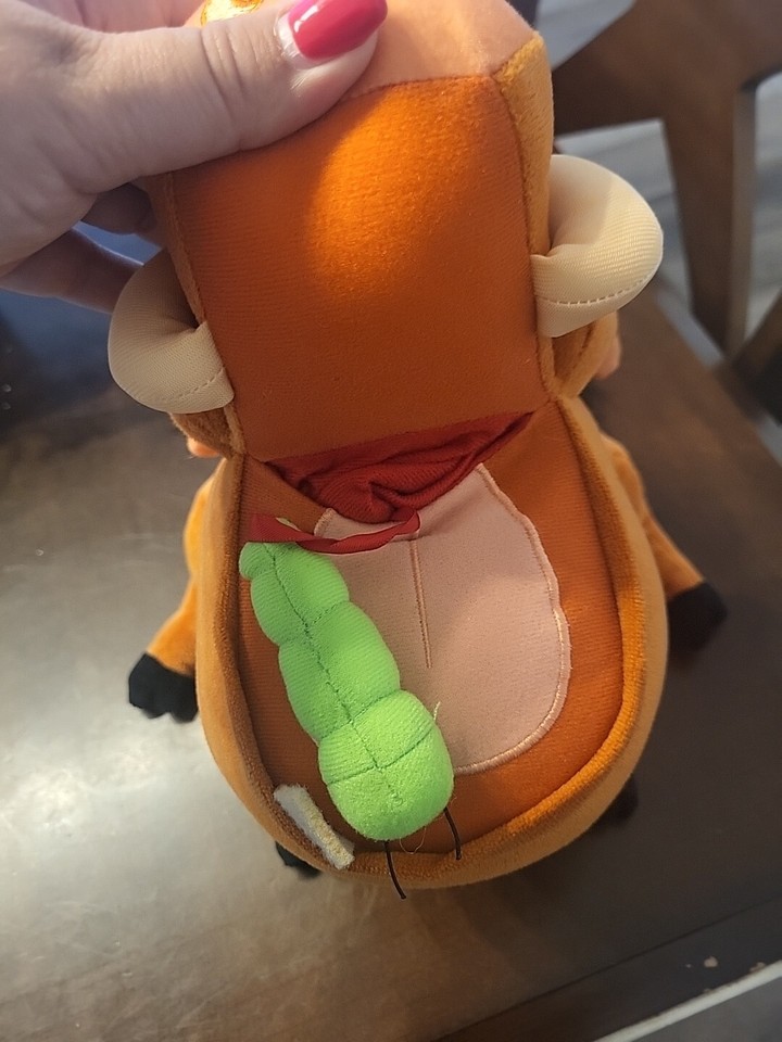 Disney Lion King Talking Burping Farting PUMBAA WARTHOG Plush 2003 ...