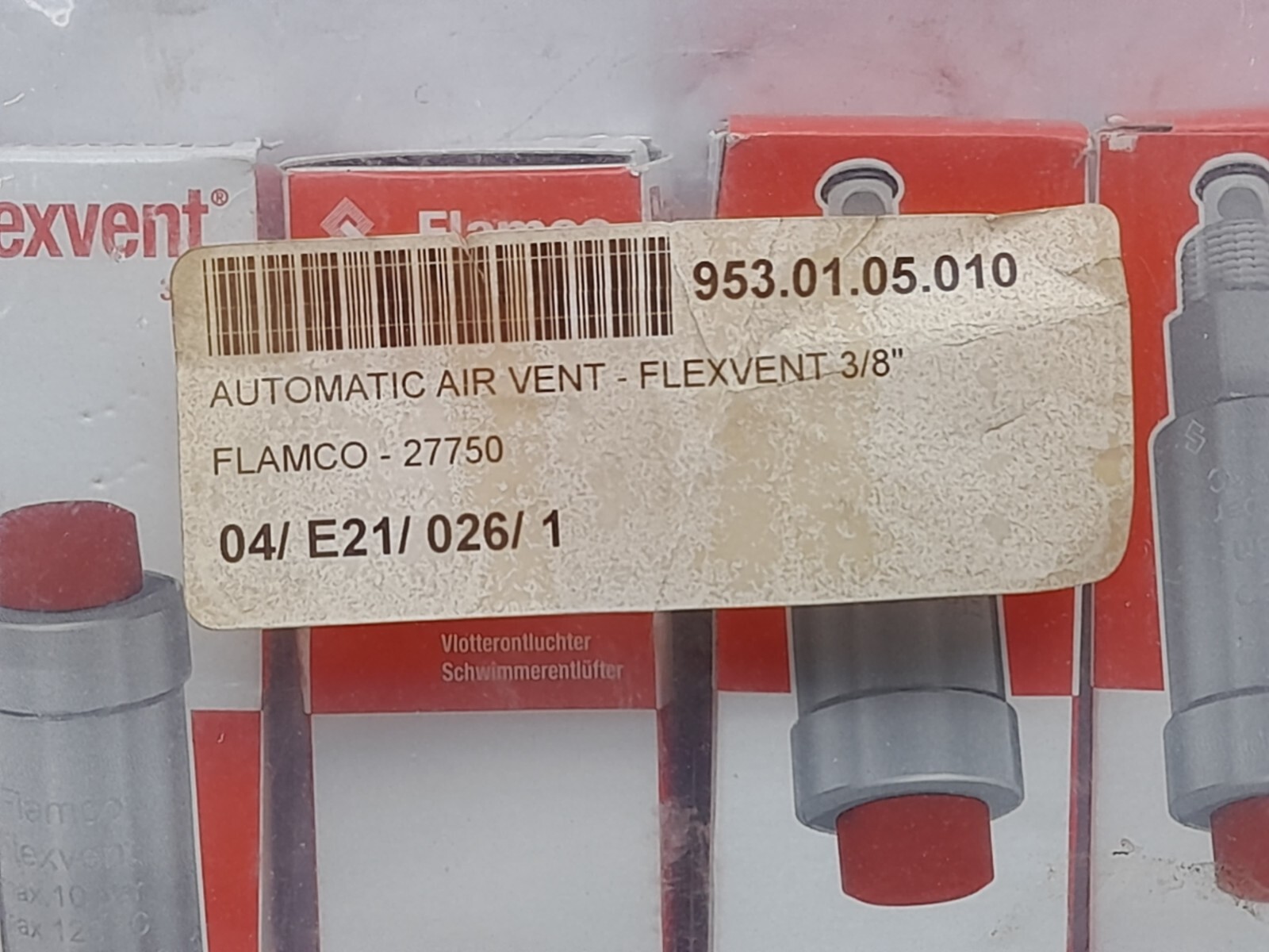 Flamco Flexvent 27750 Automatic Air Vent 3/8” Max 10 Bar - 120 C | eBay