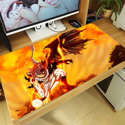 Anime Fairy Tail Natsu Dragneel Mouse Pad Play mat GAME Mousepad ...