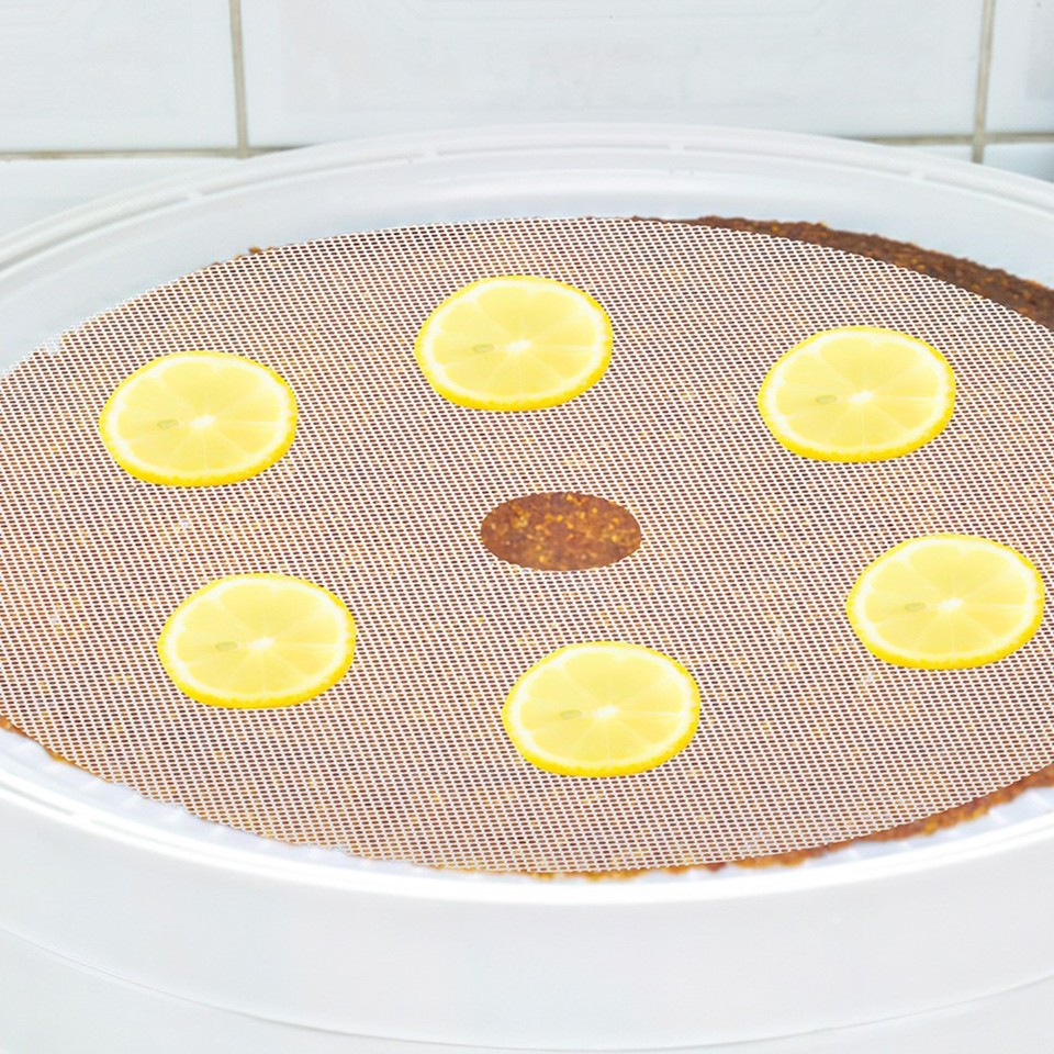 5pcs Dehydrator Sheets Round Food Dryer Mats Dehydrator Silicone Pads ...