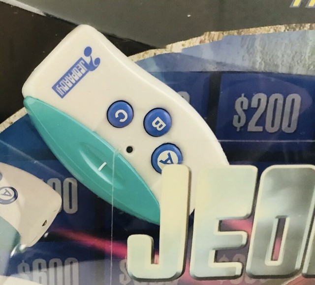 Tiger Games Jeopardy Remote Electronic Handheld Game Hasbro 2003 for ...