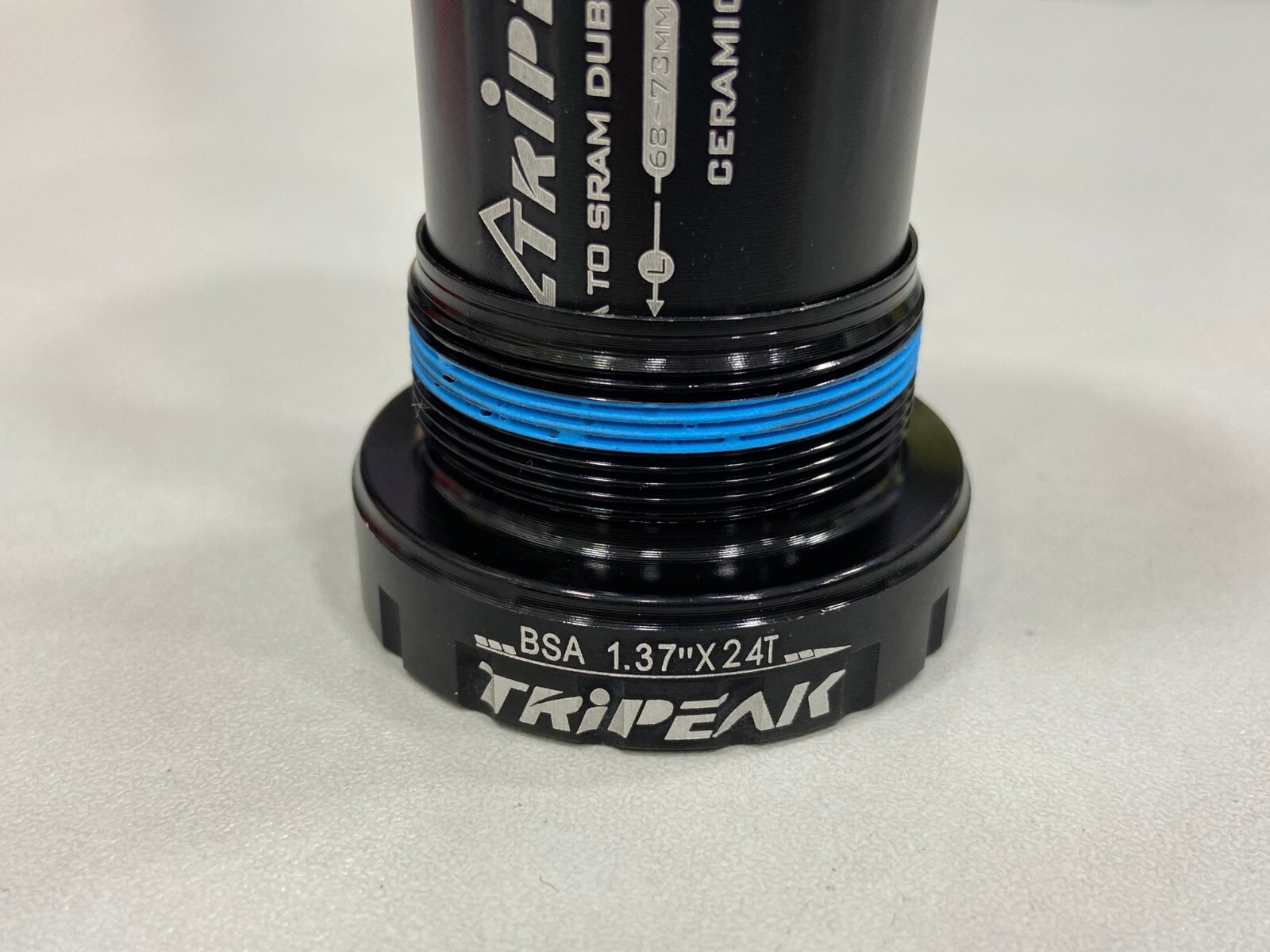 Tripeak 34.8x68mm BSA 1.37"x24T Ceramic Bottom Bracket – To Sram Dub ...