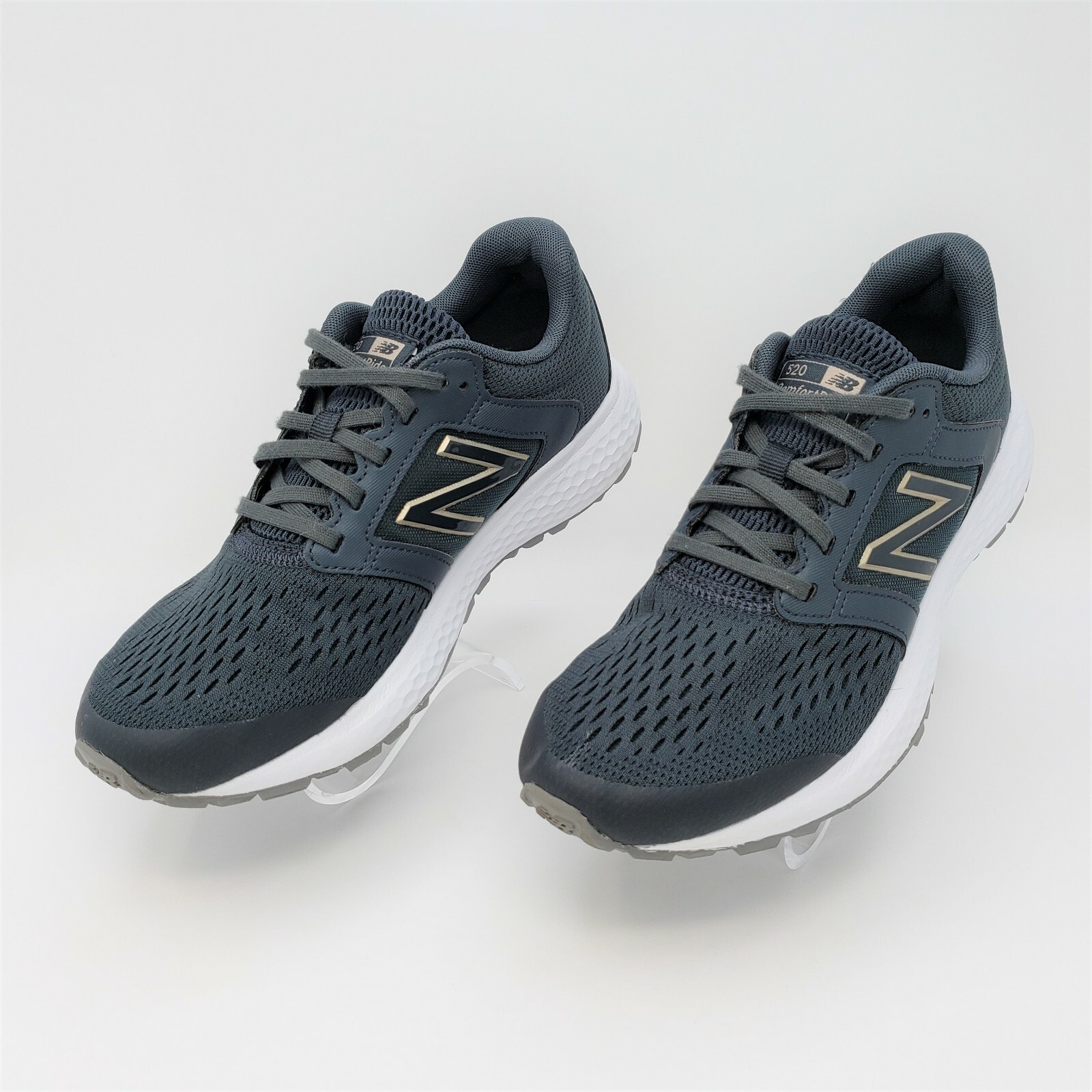 New Balance 520 V5 Comfort Ride Gray Womens Running S… - Gem