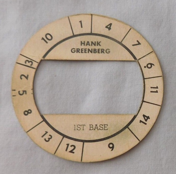 1957 Cadaco Disc Baseball Disc - Pick one | eBay