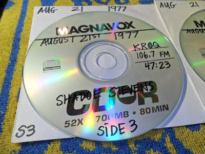KROQ 106.7 FM - AUGUST 21 1977 - SHADOE STEVENS - 2 CD SET | eBay