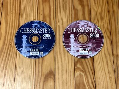CHESSMASTER 8000 PC Win 95/98 CD-Rom 2001 Discs Only | eBay