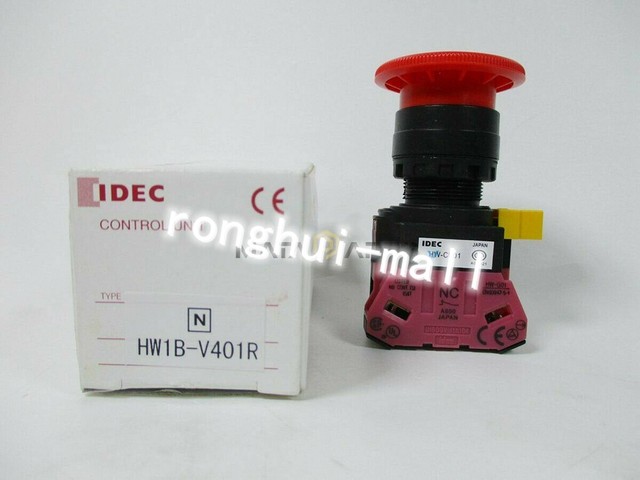 IDEC #hw-cb01 Red Flush Push Button D107 for sale online | eBay