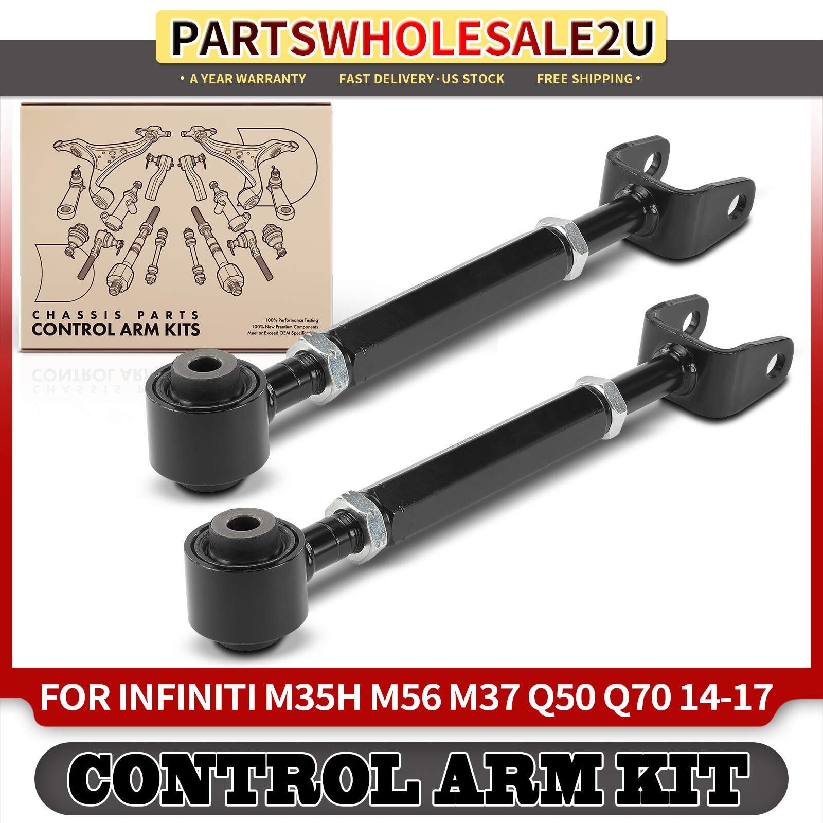 Rear L & R Lower Trailing Arm for INFINITI M35h M37 M56 Q50 Q70 Q70L ...