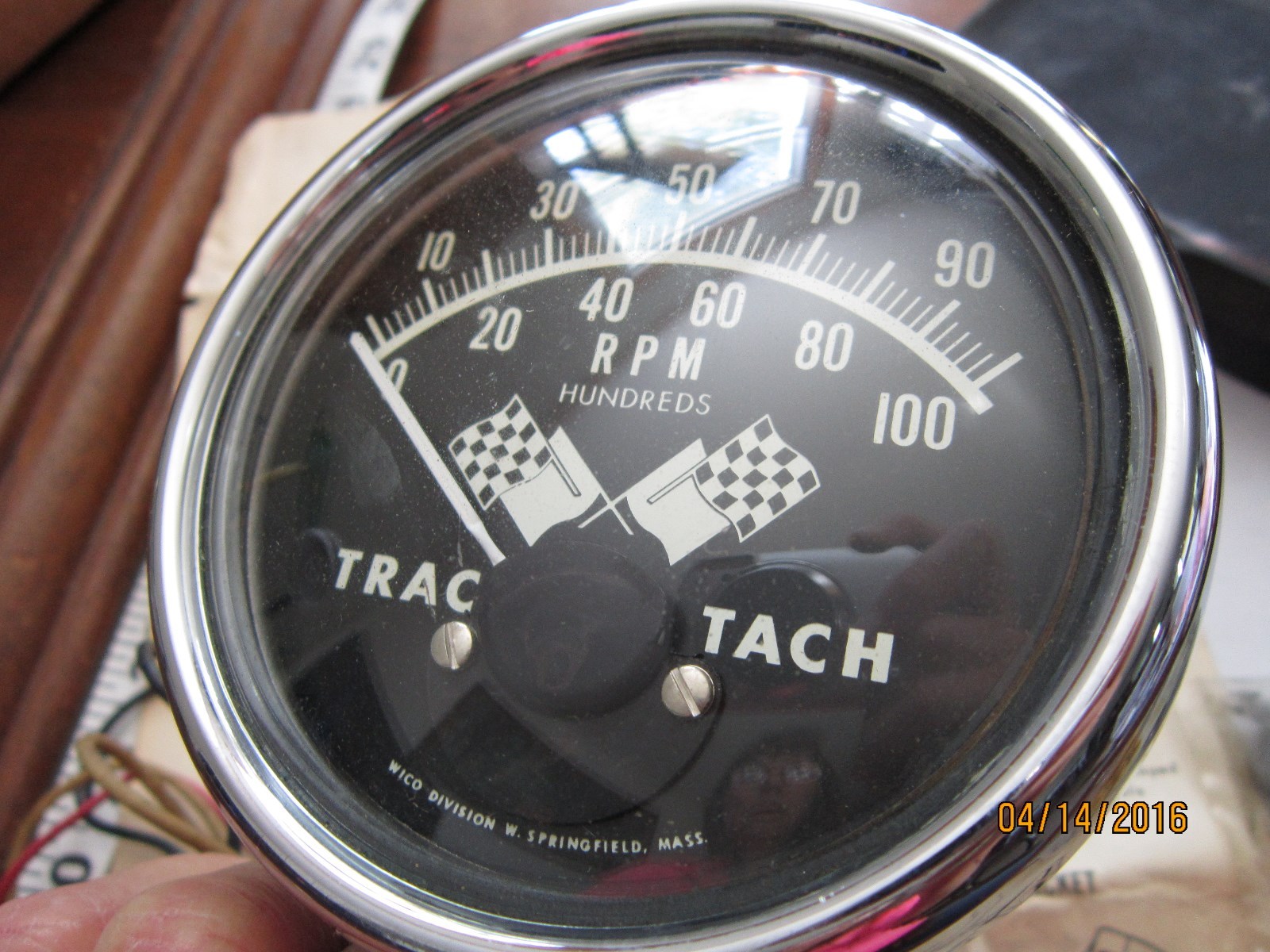 WICO TRAC TACH tachometer T14335 patent applied ,nos | eBay