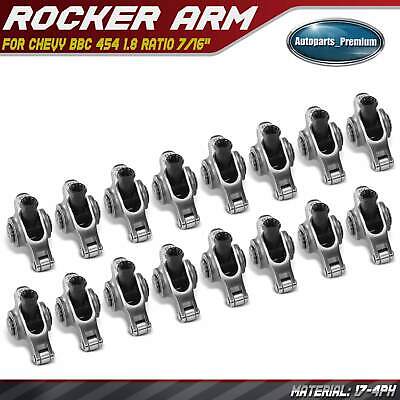 17-4PH Stainless Steel Roller Rocker Arm Set for Chevy BBC 454 1.8 ...