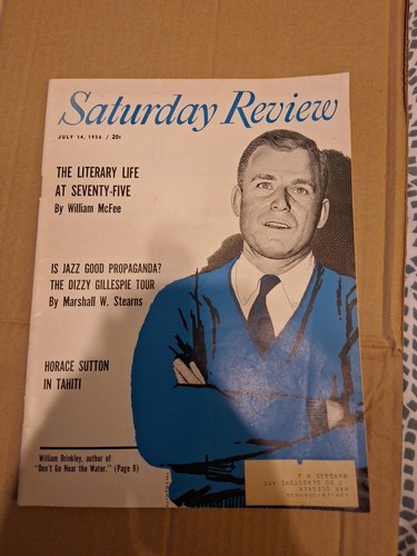 Vintage Saturday Review Magazine July 14, 1956 | eBay