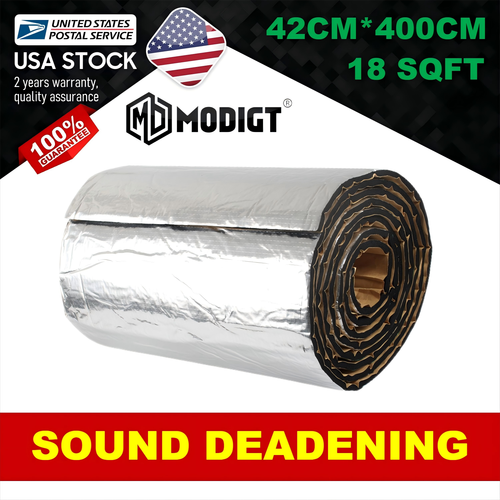 7MM 157''x16'' Sound Deadening Heat Barrier Noise Proof Deadener For ...