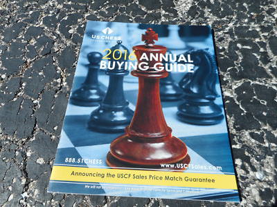 VINTAGE catalog #3296 - 2016 USCF CHESS catalog | eBay Australia