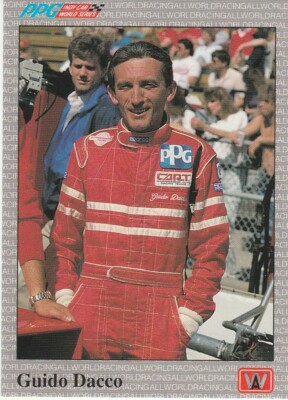 GUIDO DACO 1991 PPG Indy Car A&S Racing Collectables Racing card #47 | eBay