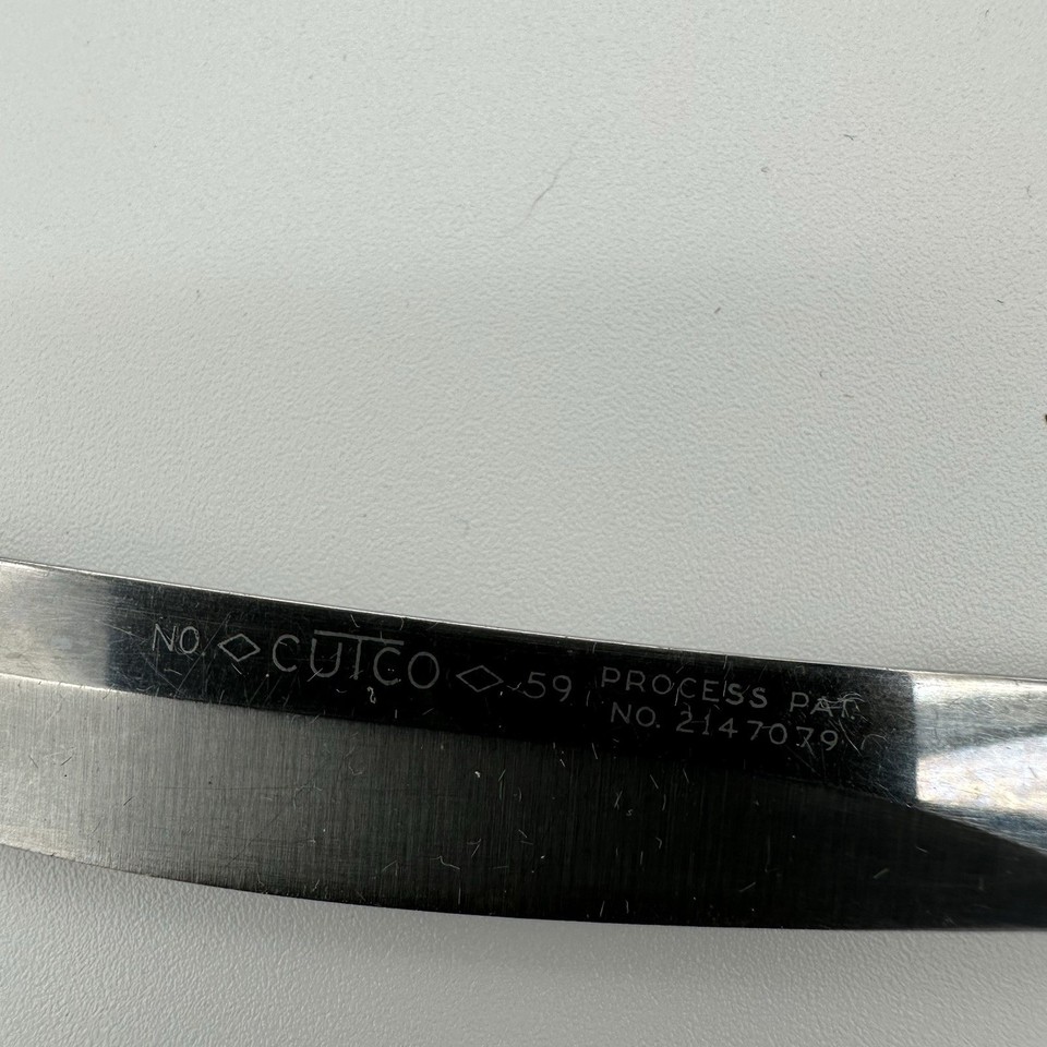 Vintage Cutco #59 Table Steak 7 Knives Knife Set Original Box 2147079 ...