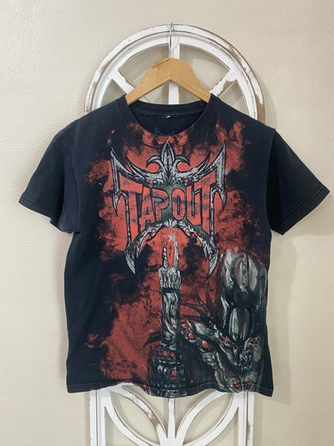 Vintage Tapout American Arrogant Tribal Tee Overprint T-Shirt Youth M ...