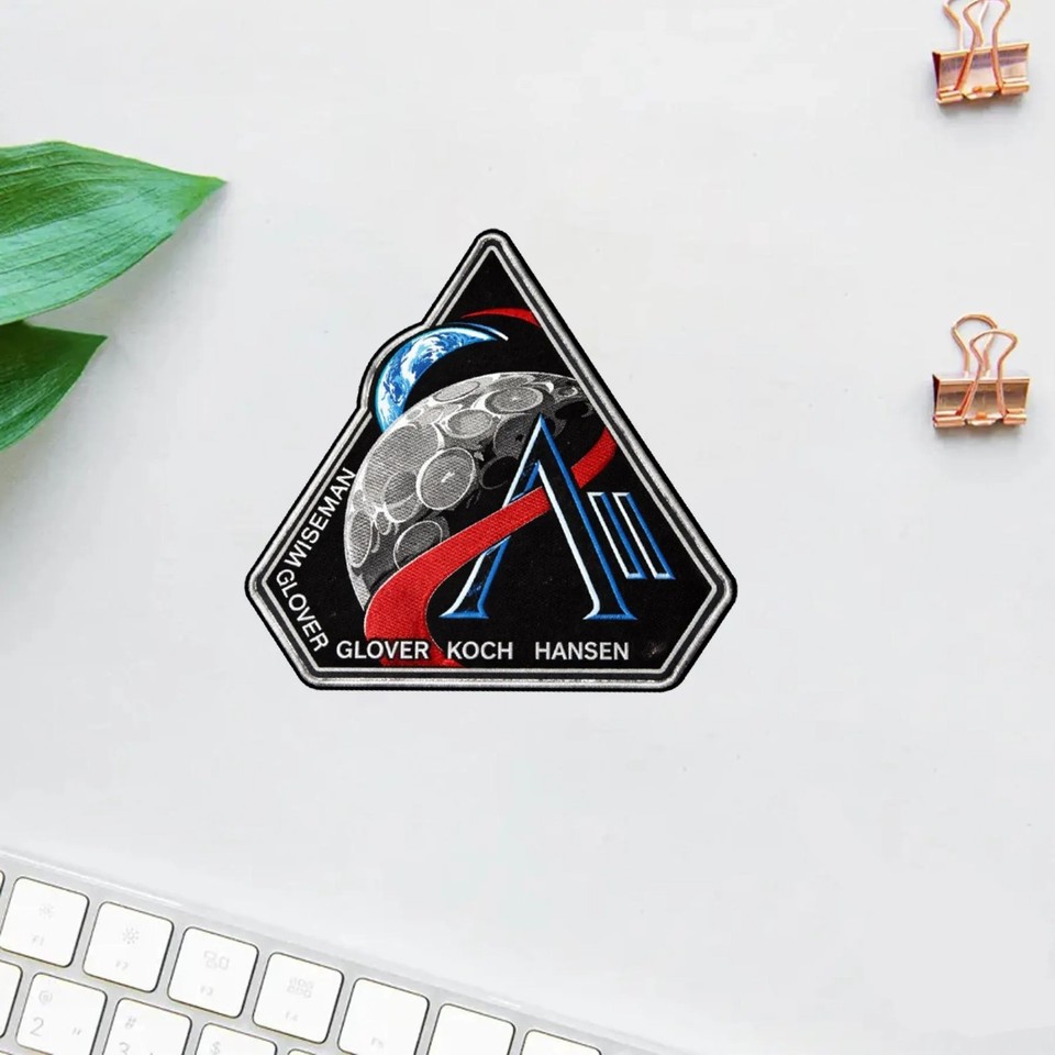 Moon Mission 2026 Artemis II Rocket Launch Patch Embroidered Space Fan ...