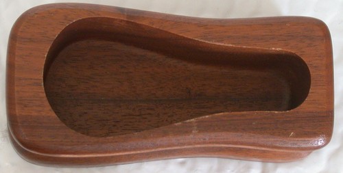 Vintage Individual Walnut Decatur Calabash Pipe Stand 2"h x 5"w x 2.25 ...