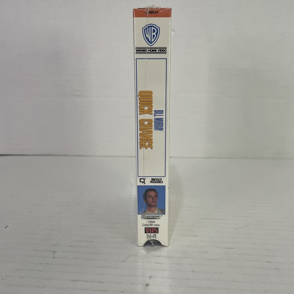 Quick Change VHS VCR Video Tape Bill Murray SEALED New 85391200437| eBay