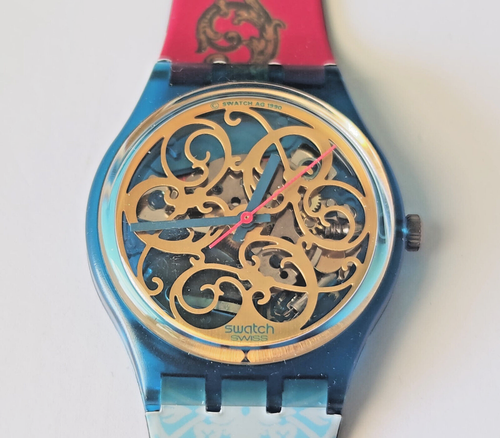 SWATCH GENT STUCCHI - GN107 - 1990 -NEW -NUOVO - RARE- PERFECT | eBay