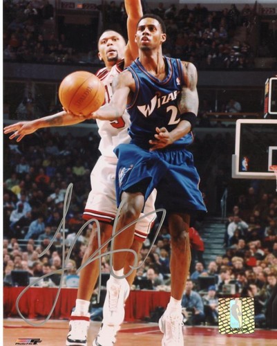 LARRY HUGHES WASHINGTON WIZARDS SIGNED AUTOGRAPHED 8X10 PHOTO W/ COA | eBay