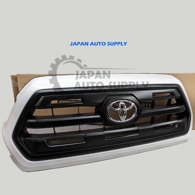 OEM GENUINE TOYOTA 16-17 TACOMA SR BASE SUPER WHITE 040 GRILLE 53100 ...