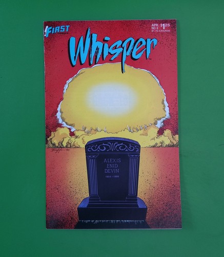 WHISPER #6 VOL. 2 8.0 FIRST COMIC BOOK TS86-250 | eBay