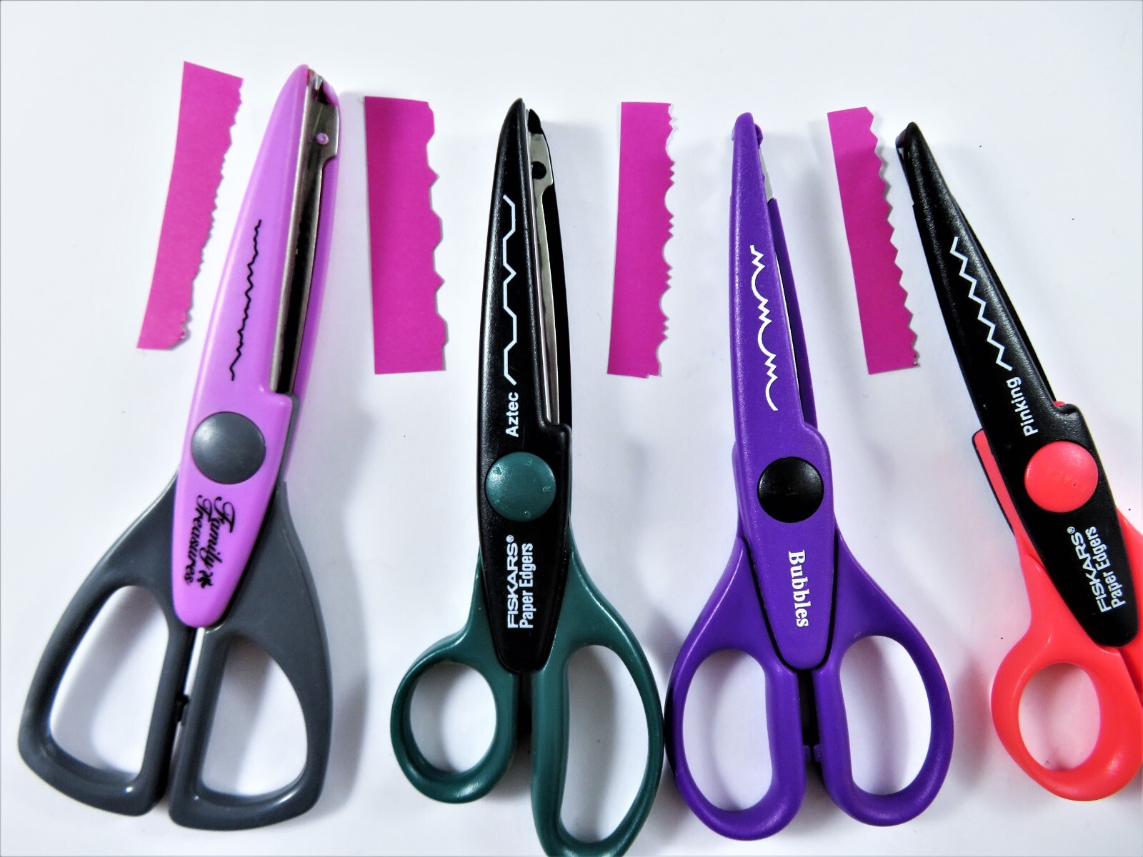 Dozen Decorative Edge Craft Scissors Paper Edgers Mixed Lot 12 No ...