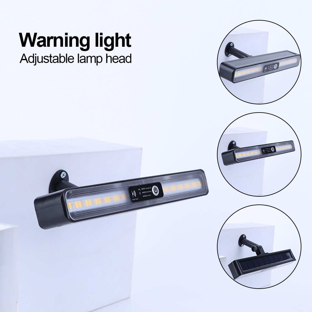 Solar Warning Light Intelligent Optical Control Auxiliary Lights for ...