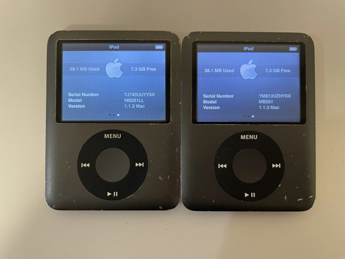 Ipod Nano Black 7th Generation