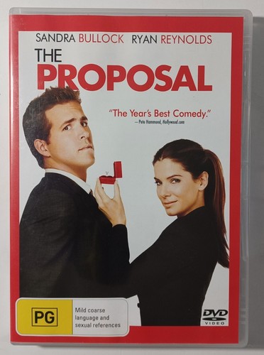 The Proposal DVD VGC Region 4 Sandra Bullock Ryan Reynolds Betty White ...