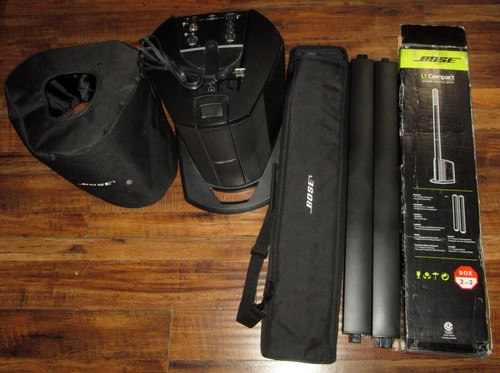 BOSE L1 Compact Power Stand Portable PA Speaker System 100-240V ~50 ...