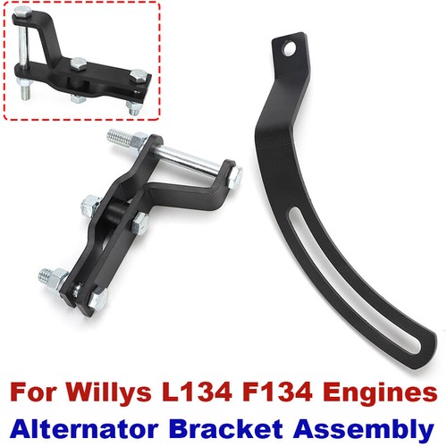 Alternator Bracket Assembly Set For Willys CJ2A L134 F134. CJ3B CJ3A MB ...