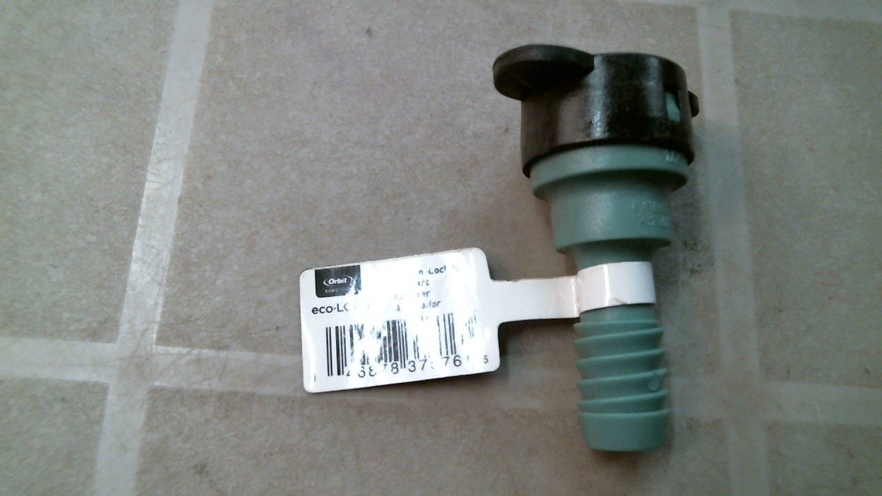 Orbit Eco-Lock 1/2" Eco-Lock x 1/2" Barb Adapater, FREE SHIPPING | eBay