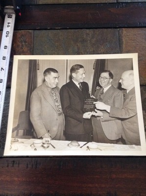 1938 NBC press photo Don Gilman vice President National Broadcasting ...