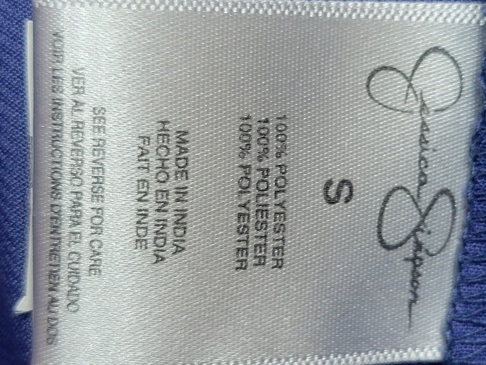 Jessica Simpson Women Dress Small Blue Short Sleeve Short Floral ...