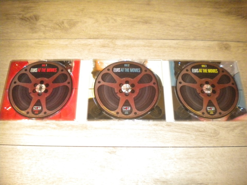 Elvis Presley - At The Movies [3 CD Box Set] Elvis Presley CD NICE Hard ...