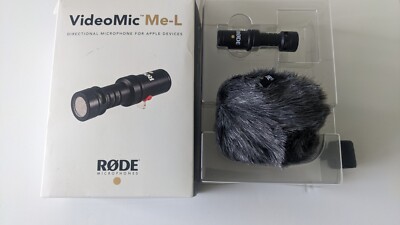 Rode VideoMic Me-L Video Mic Microphone for Apple iPhone iPad w ...