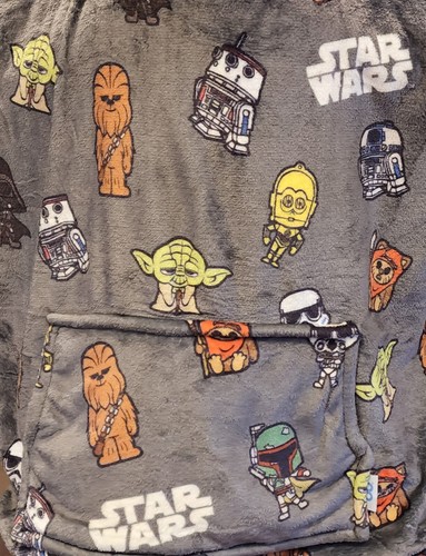 BRAND NEW GENUINE OODIE - Star Wars Charcoal (Grey/Black) (KIDS Size ...