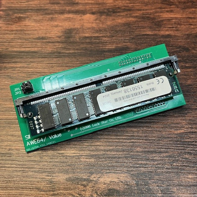 SIMMCONN Memory Expansion For Sound Blaster AWE64 Value & 32MB Memory ...