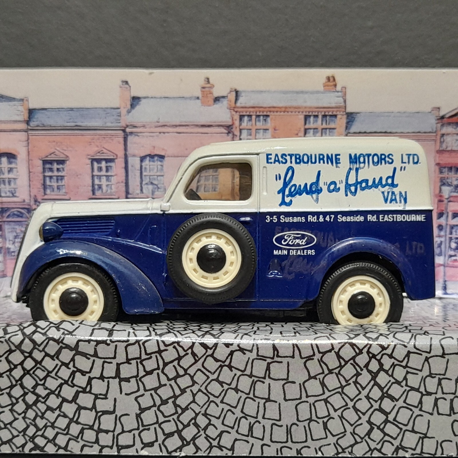 Vintage Ford Popular Van 1:43 96866 Lend A Hand Van Rare Transfer Slip ...