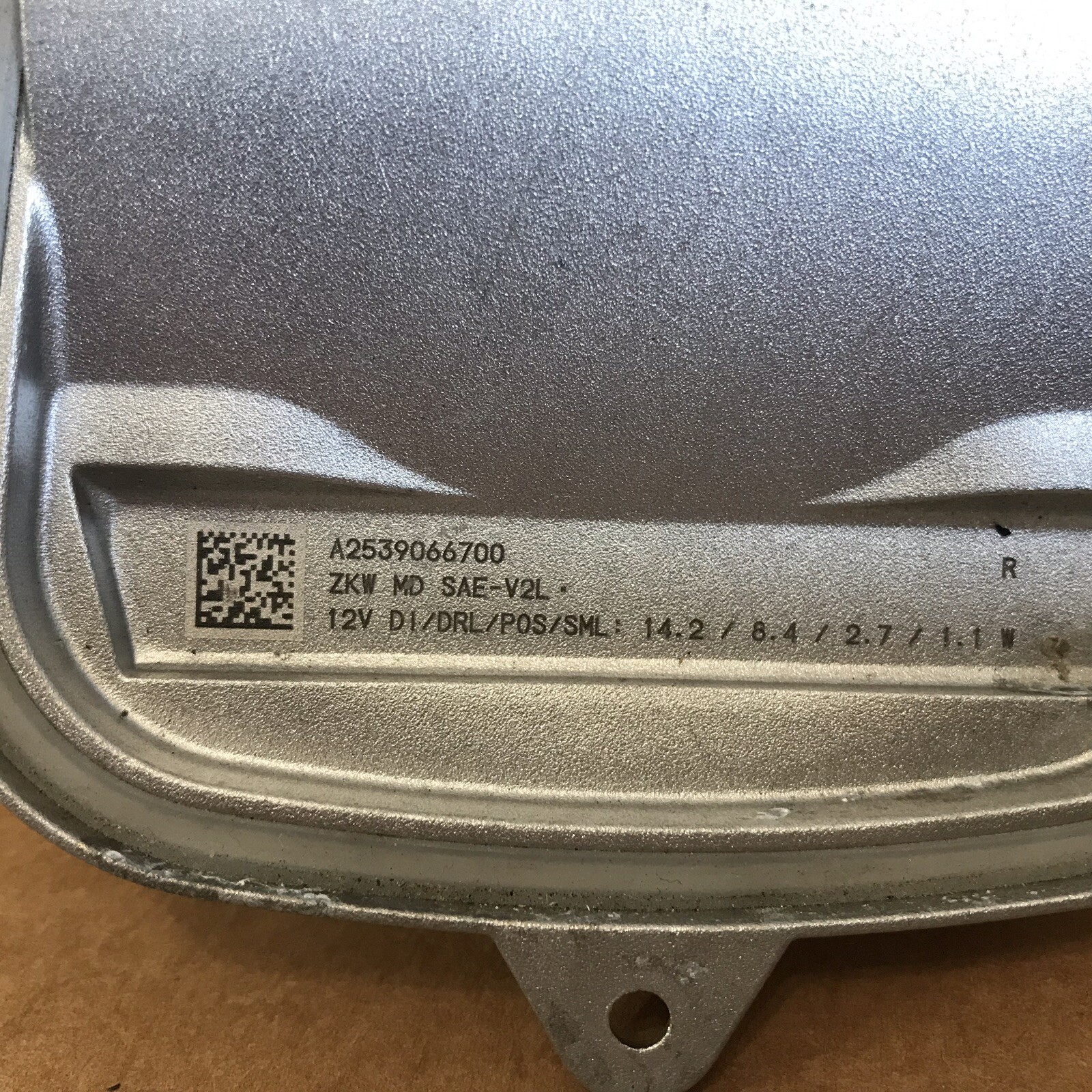 OEM ZKW Mercedes GLC SLC SLK DRL Daytime Runing Light LED Unit LEFT ...