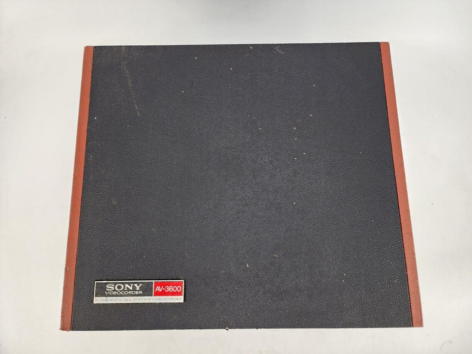 Vintage Sony AV-3600 Videocorder Reel To Reel Video Recorder AS IS #3 ...