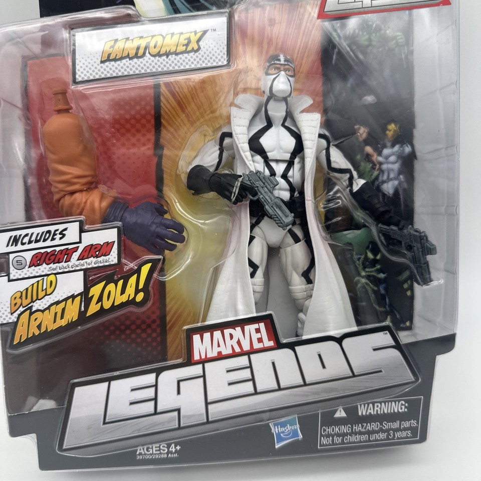 Marvel Legends Build a Figure FANTOMEX Action Figure Arnim Zola Hasbro ...