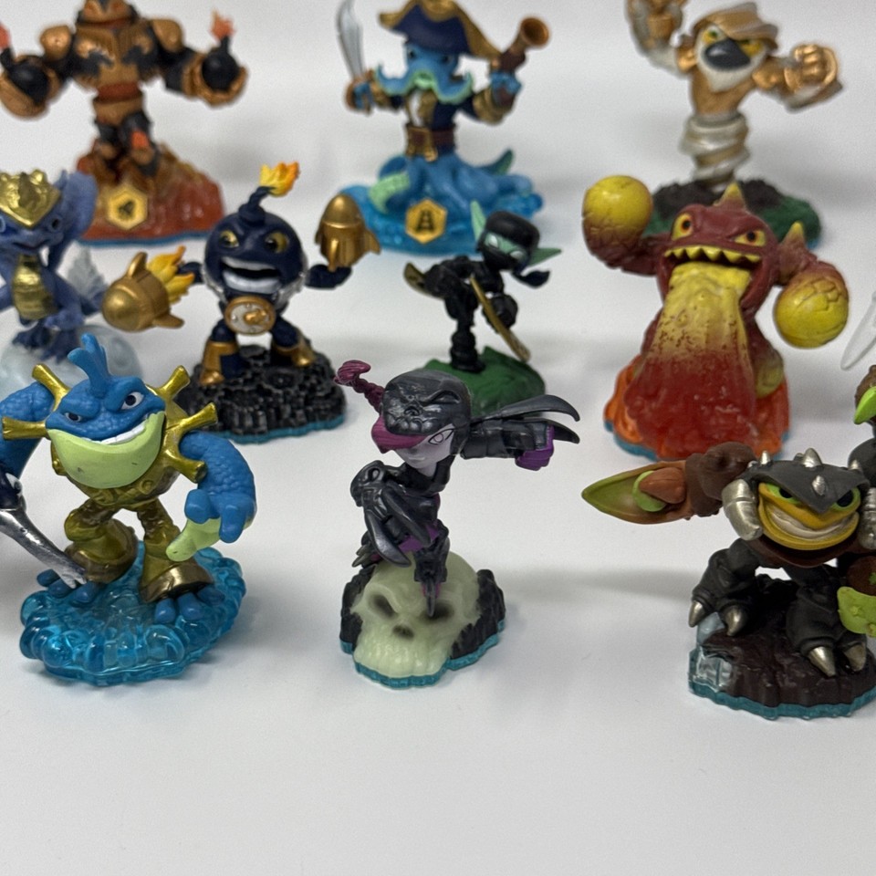 Skylanders Swap Force Lot Of 15 Figures Blue Base No Duplicates Bundle ...
