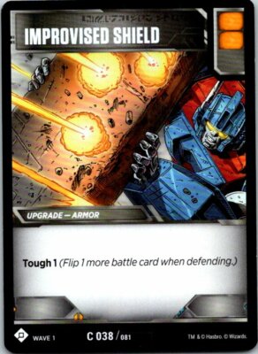 Transformers CCG Card C038 Improvised Shield | eBay