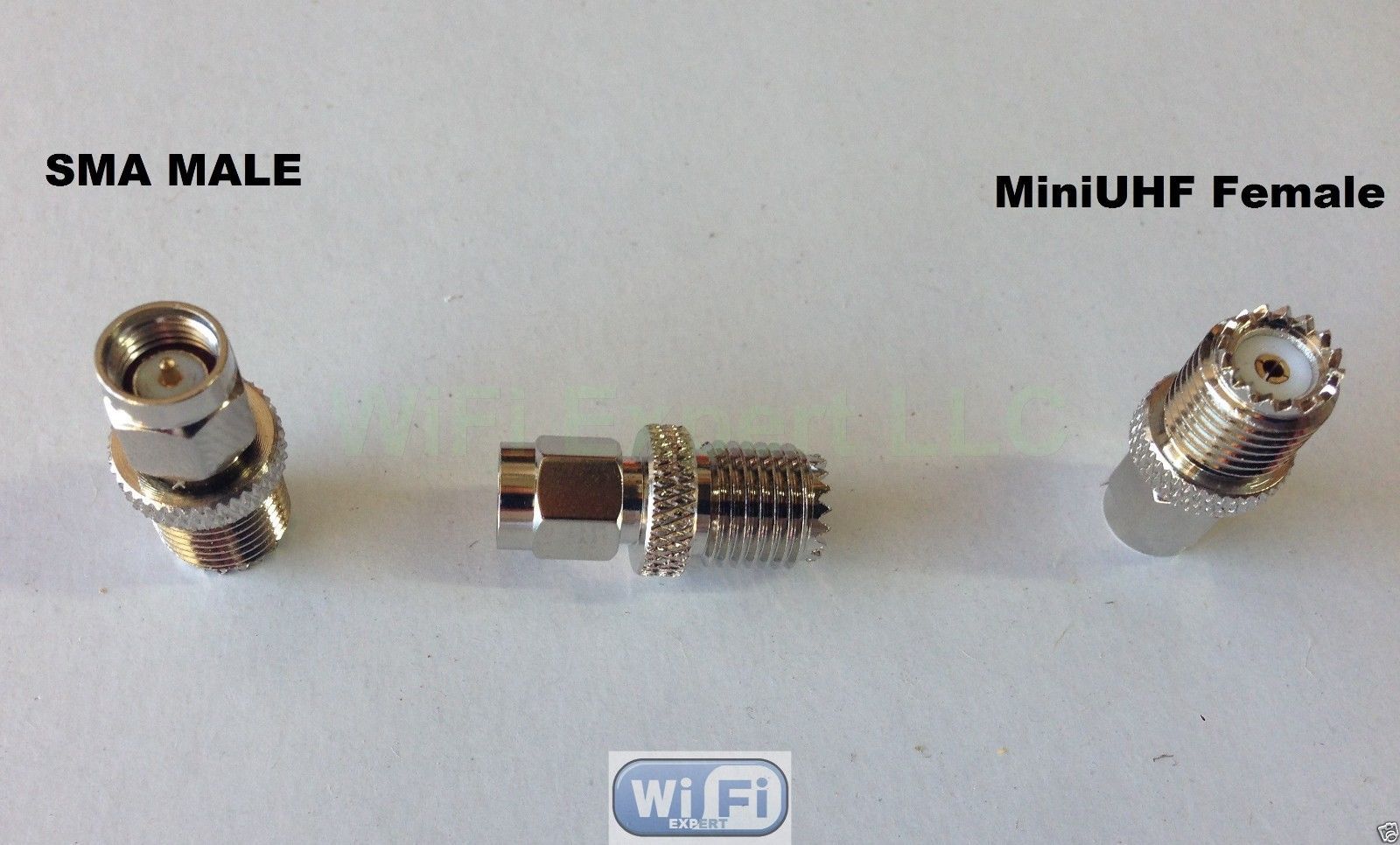 MINI UHF Male MiniUHF Female To SMA Male Female COAX RF Connector ...