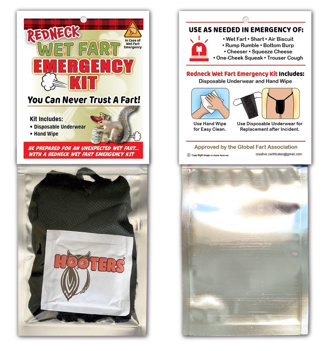 WET buy FART SHART EMERGENCY KIT